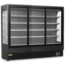 Blizzard Black 2m Multi Deck With Sliding Glass Doors - Blizzard ...
