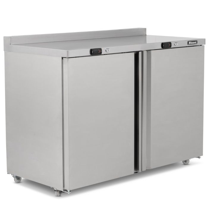 Double Hinged Door Freezer/Fridge Workstation - Blizzard Catering Equipment
